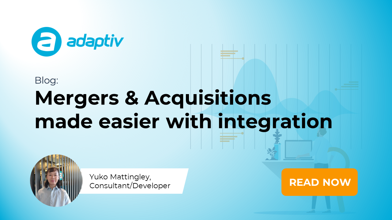 Mergers and acquisitions made easier with integration | Adaptiv AU